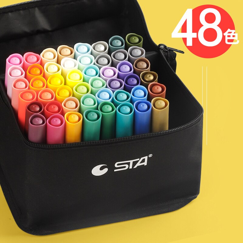 Sta 12/24 Colors/set Acrylic Marker Pen Permanent ... – Grandado
