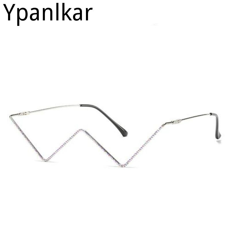 Diamond Steampunk Sunglasses Frames Triangle Eyegl... – Vicedeal