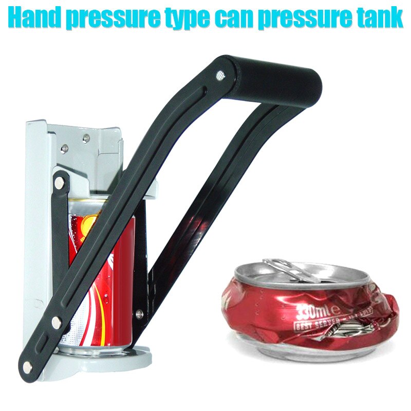 Flesopener Bier Tin Kan Crusher Met Handgreep Wand... – Grandado