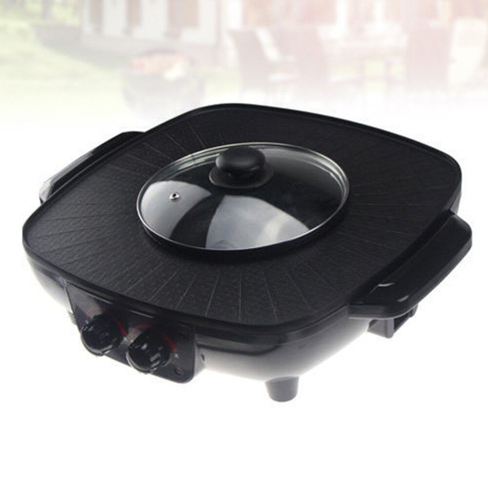 Double Control Roasting Pot Electric Barbecue Hotp... – Grandado