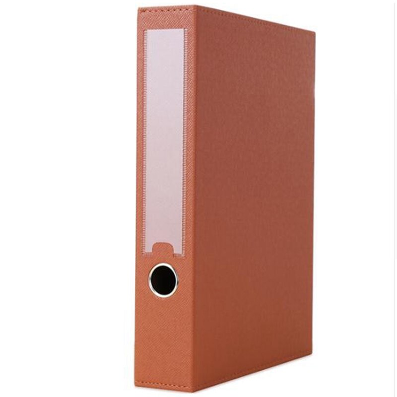 A4 Pu Leather File Folder Document Paper Box Organ... – Grandado