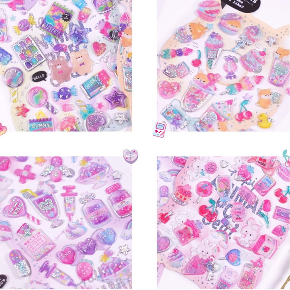 Kawaii Japanse Glinsterende Suiker Snoep 3D Pvc St... – Grandado