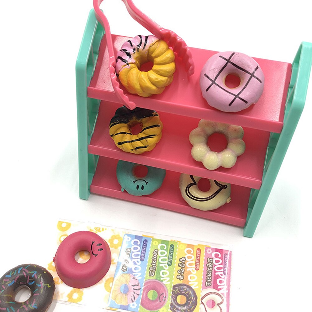 DIY Donut Toy Kitchen Foods Pretend Play Shop Cash... – Grandado