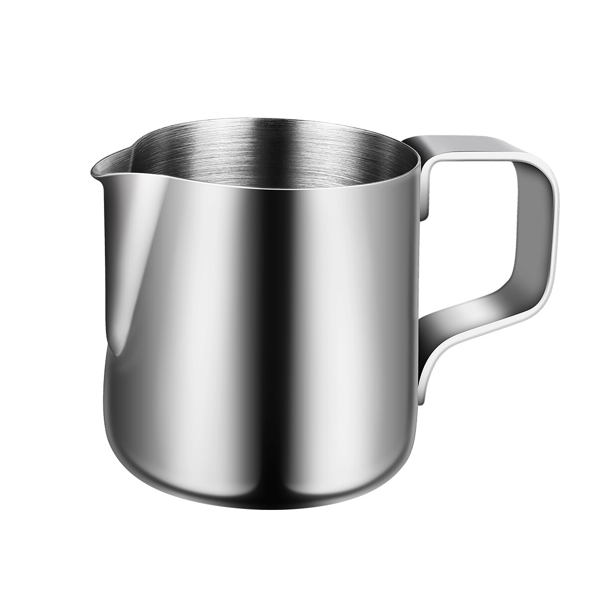 Stainless Steel Frothing Coffee Pitcher Pull Flowe... – Grandado