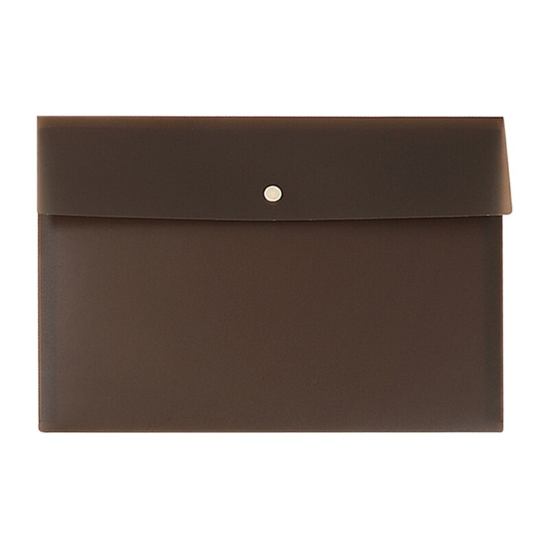 A4 Frosted Plastic Press File Bag Document File Ba... – Grandado