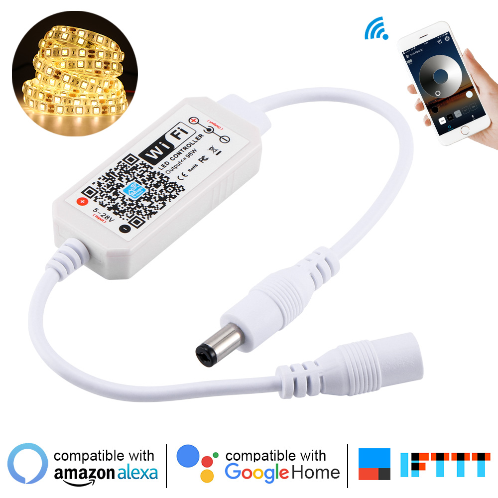 Mini Monochrome Wifi Dimmer Controller Led Dimmabl Grandado