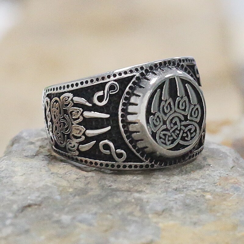 Einzigartige Viking Bär Klaue Ring Männer der Celt... – Vicedeal