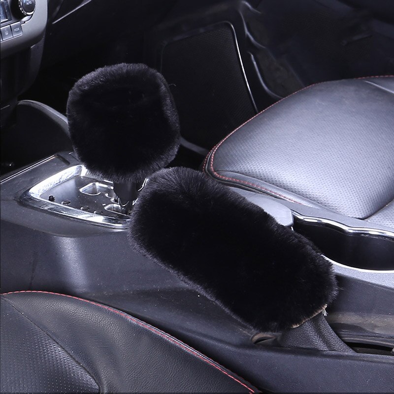 Car Warm Handbrake Grips Gear Shift Collars Covers... – Vicedeal