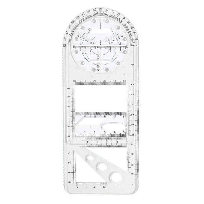 Multifunctional Geometric Ruler Geometric Drawing ... – Vicedeal