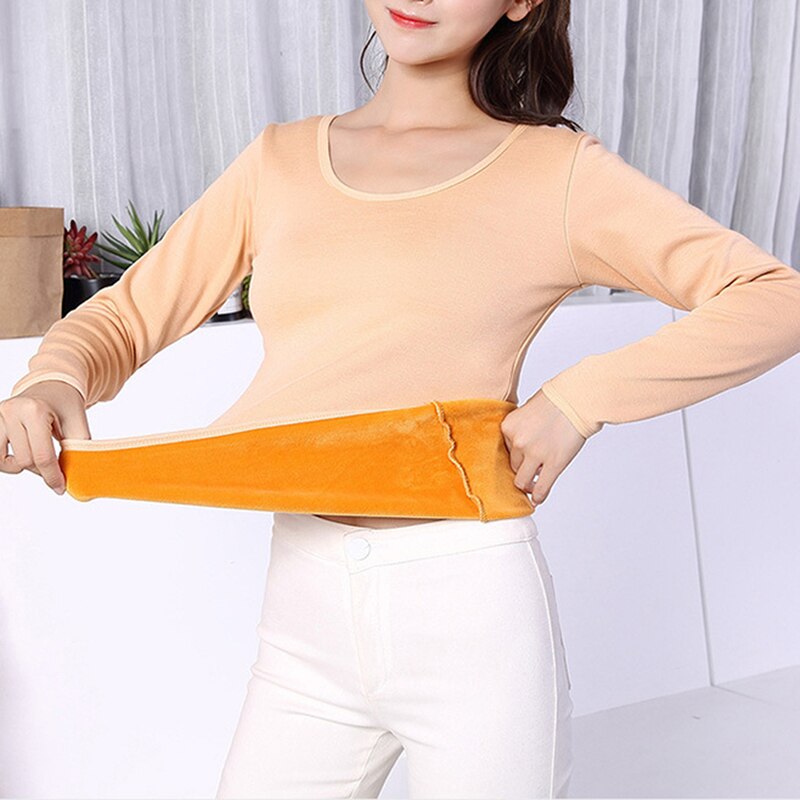 2XL de manga larga de una sola capa de terciopelo ... – Vicedeal