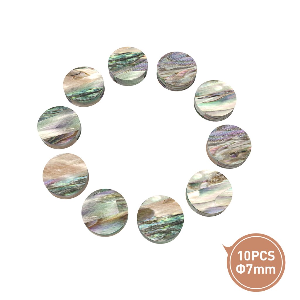 Naomi 10 PCS Abalone Shell Guitar Fretboard Dots F... – Vicedeal