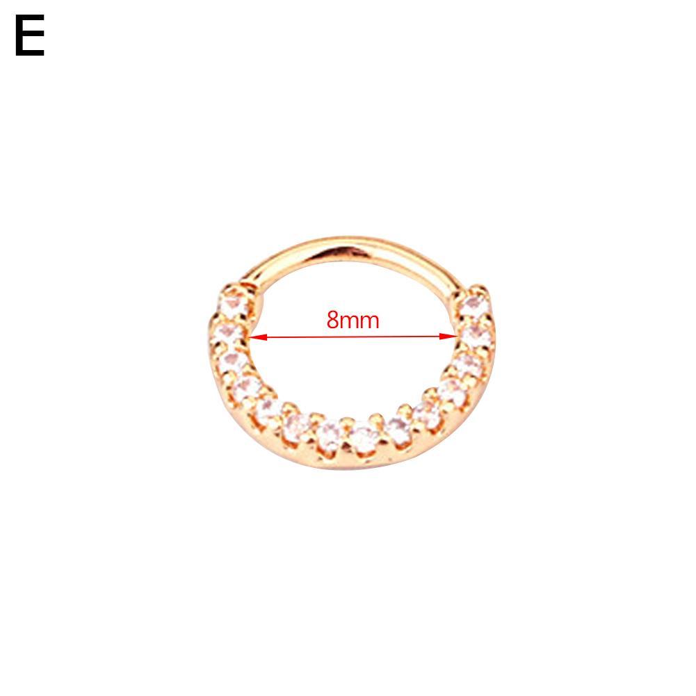 6mm 8mm Nose Hoop Nostril Rings Cartilage Tragus E... – Grandado