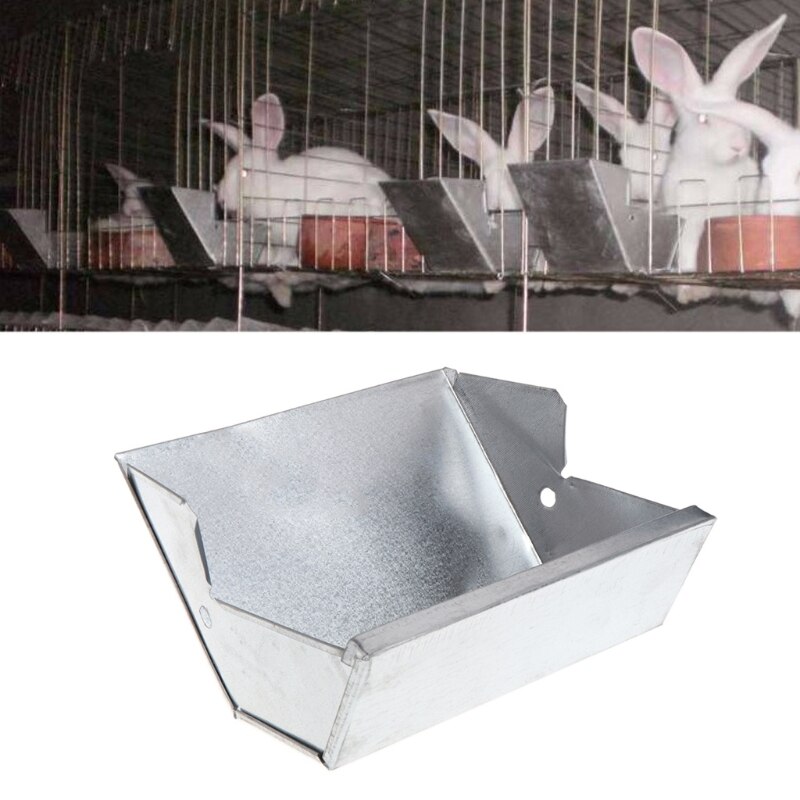 Pro Rabbit Hutch Trough Feeder Drinker Bowl Farmin... – Vicedeal