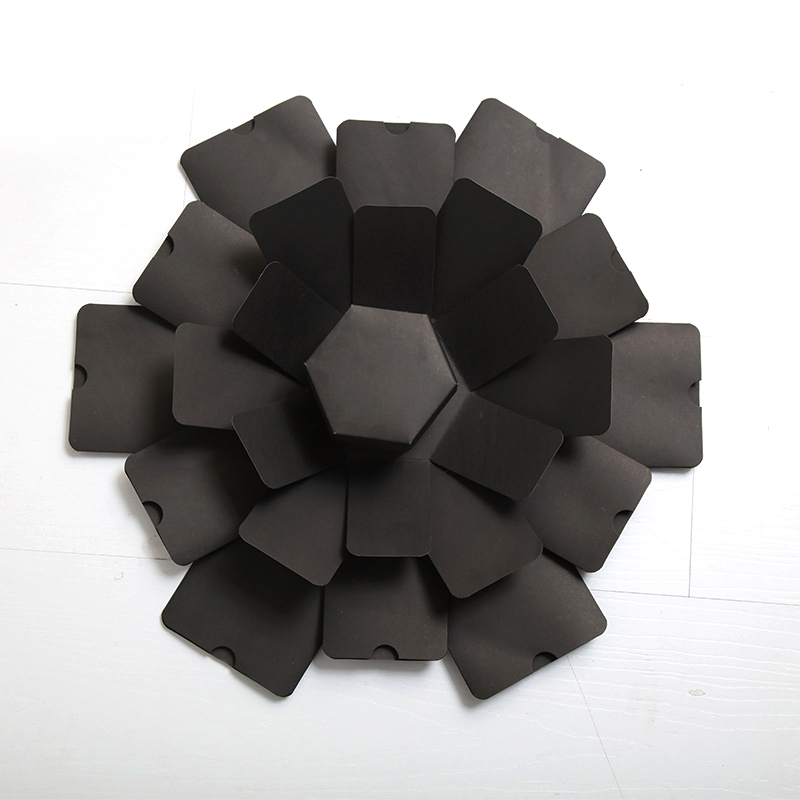 Valentine's Day Explosion Box Scrapbook DIY Photo ... – Grandado