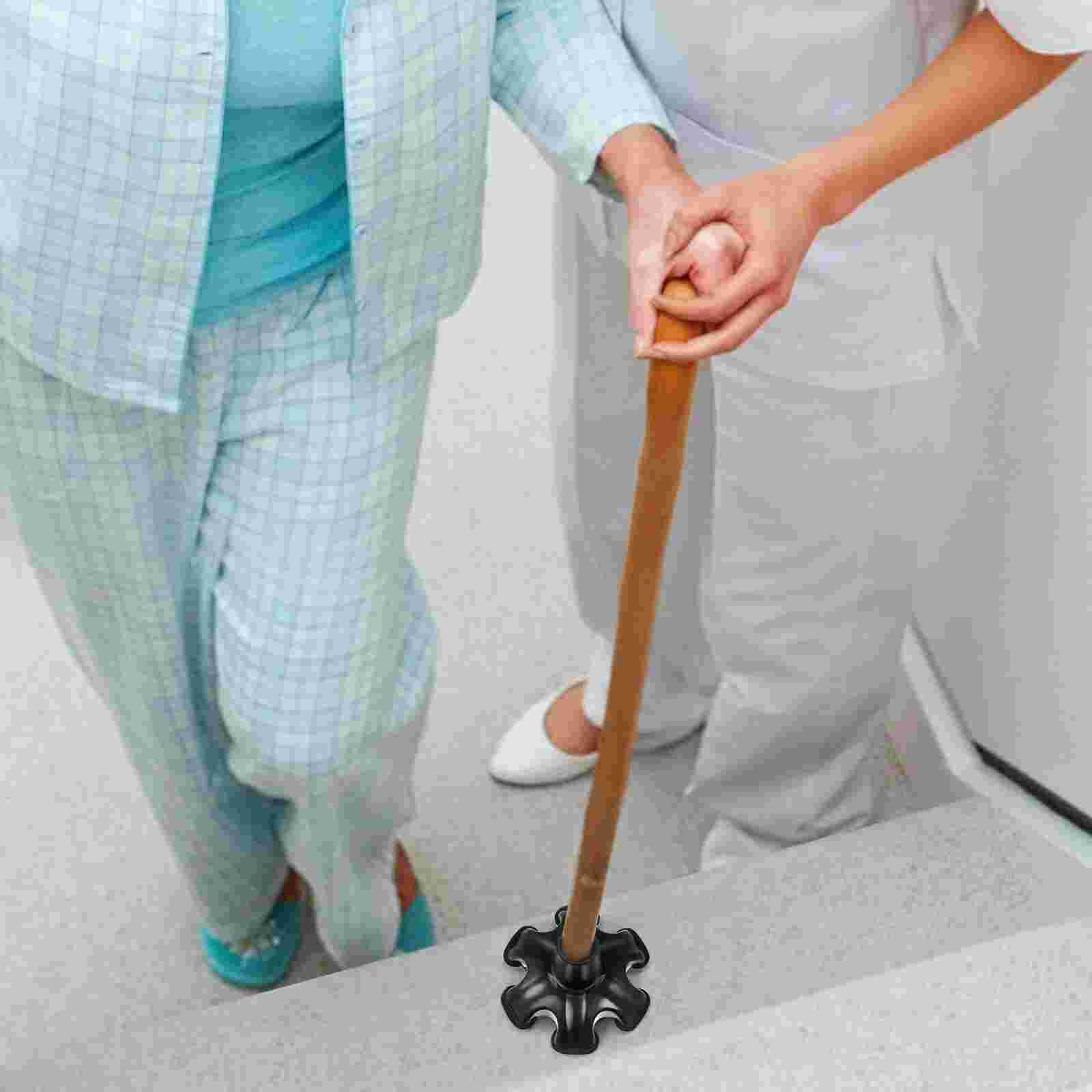 Milisten Walking Stick Cover Six-legged Crutch Pad... – Vicedeal