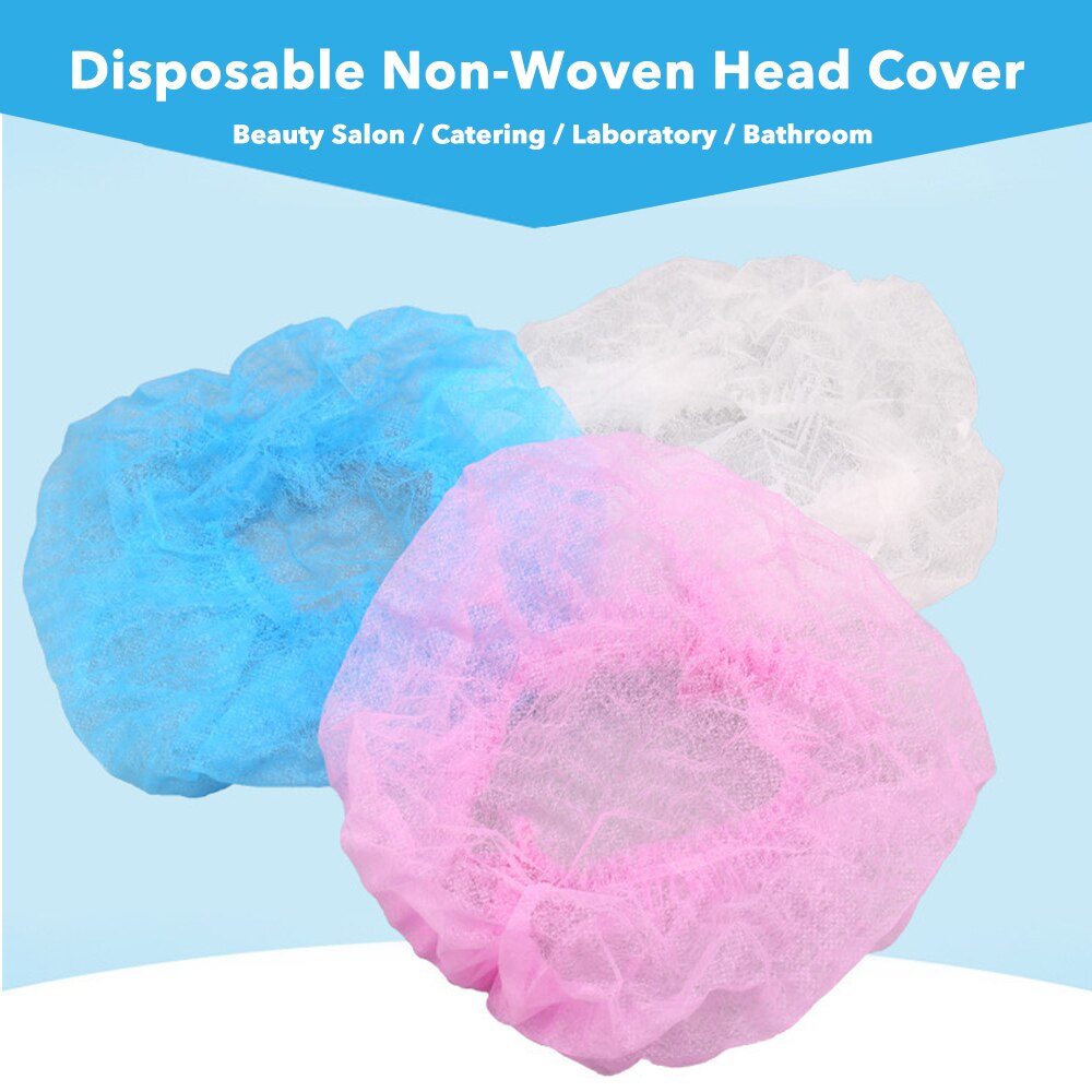 100Pcs Disposable Cap Beauty Salon Non Woven Head ... – Vicedeal