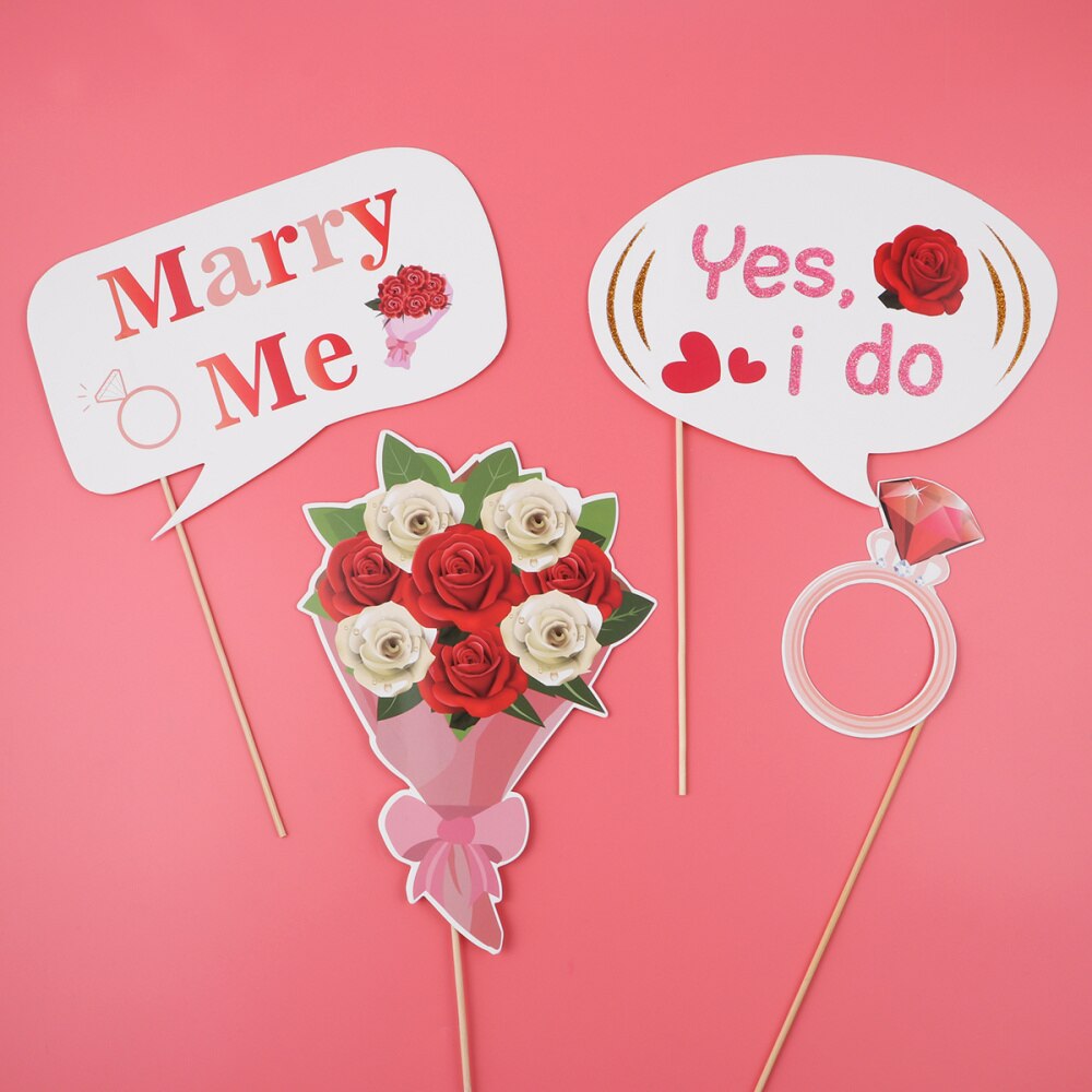 Amosfun 24PCS Wedding Prop Kit Funny Wedding Photo... – Vicedeal