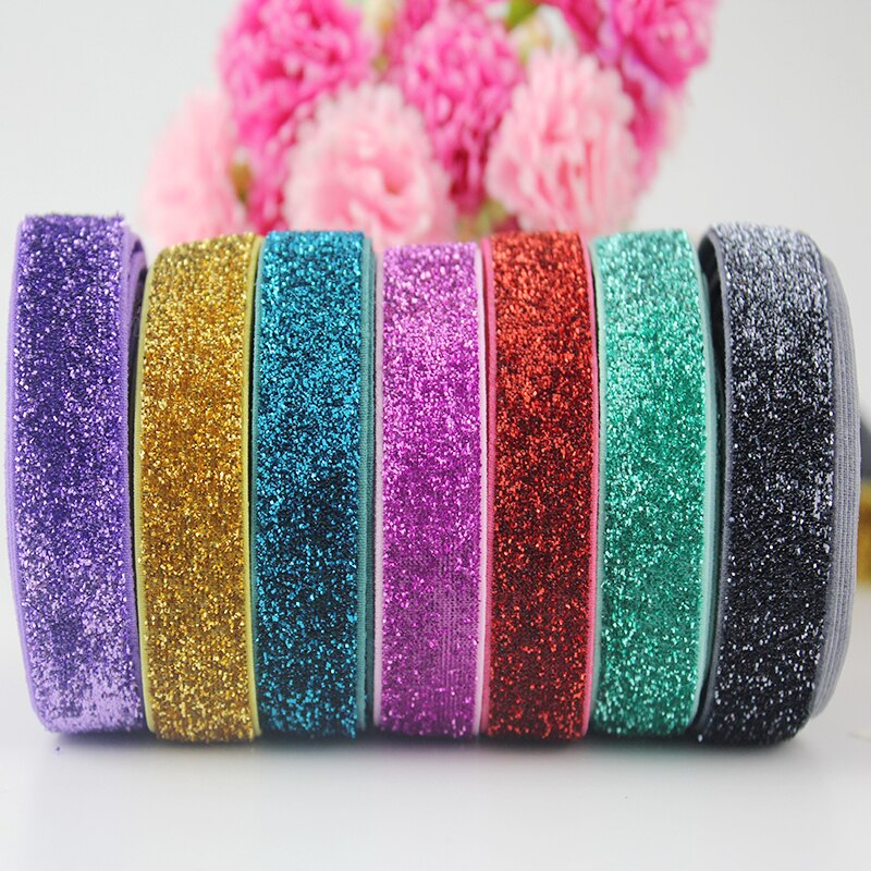 10 yards 16mm no patern elastic metallic band sewi... – Grandado