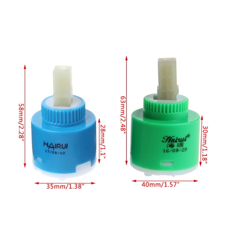 35 / 40 mm Ceramic Disc Cartridge Inner Faucet Val... – Grandado