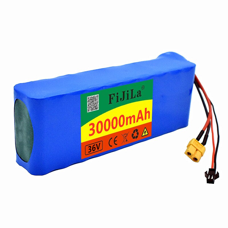 36V 30Ah 10S2P 18650 Rechargeable battery pack 300... – Grandado