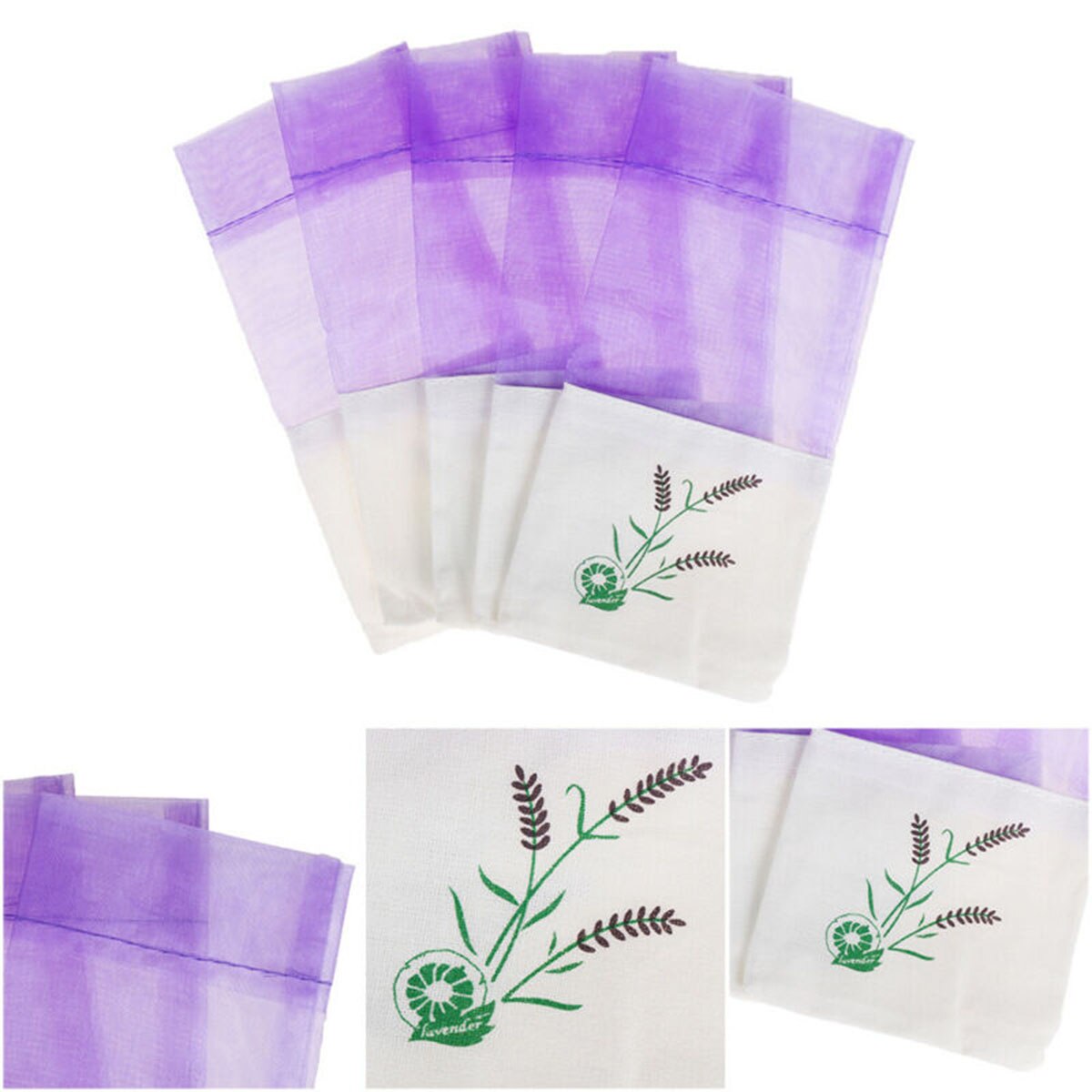 20PCS Cotton Empty Sachet Bags Portable Lavender F... – Grandado