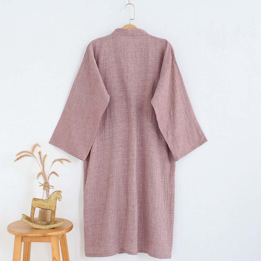 Japanese Traditional BathRobe Kimono Vitage Nightg... – Grandado