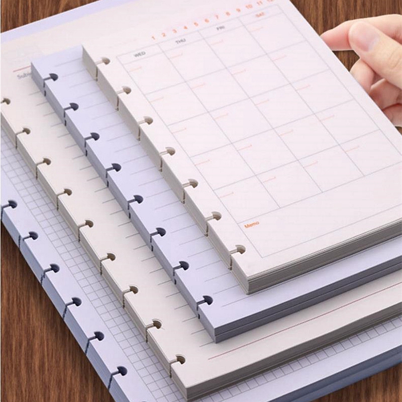 B6/A5/A4 Notebook Refill Papers for DIY Notebook w... – Vicedeal