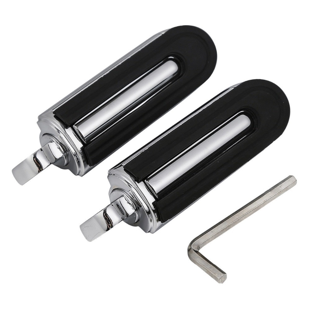 Motorcycle Male Peg Mount Foot Pegs Rest For Harle... – Grandado