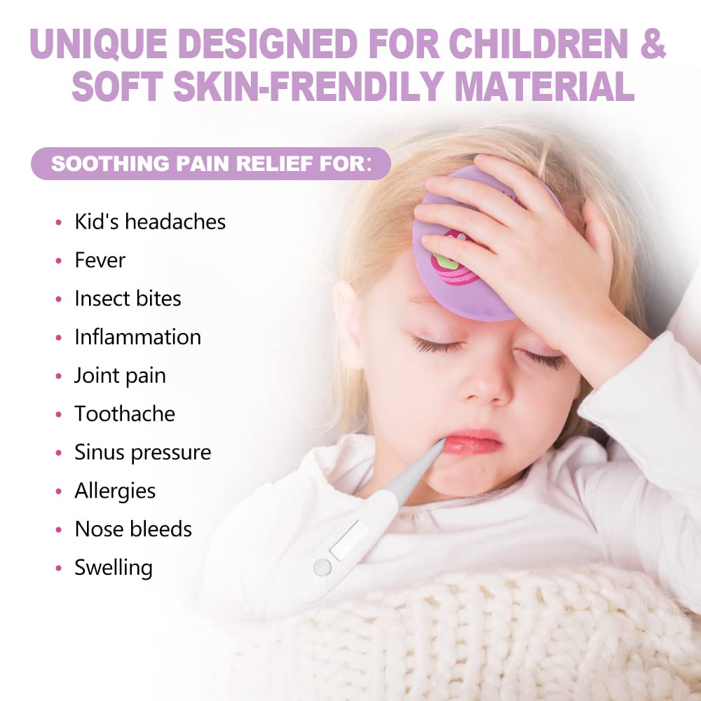 3 Pcs Kids Ice Pack for Injuries Gel Cold Compress... – Grandado