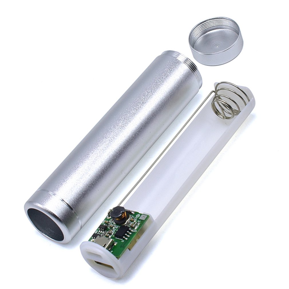 Multicolor Portable Power Bank Case DIY 1x18650 Po... – Grandado