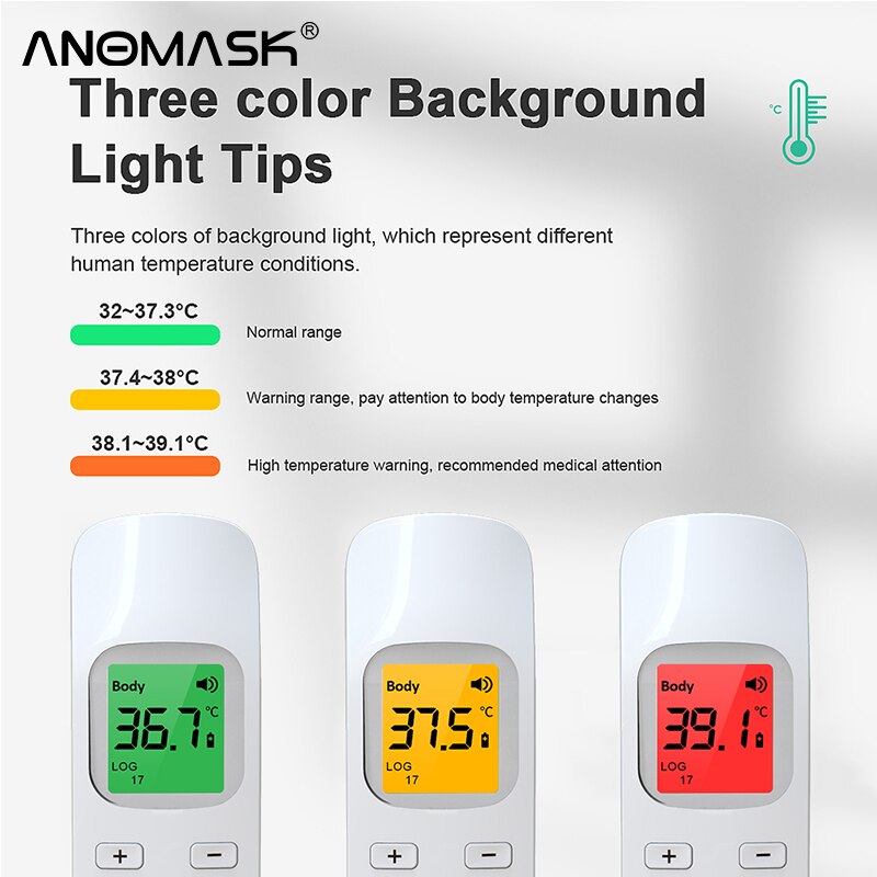 Infrared Thermometer Human Body/Forehead Non-Conta... – Vicedeal