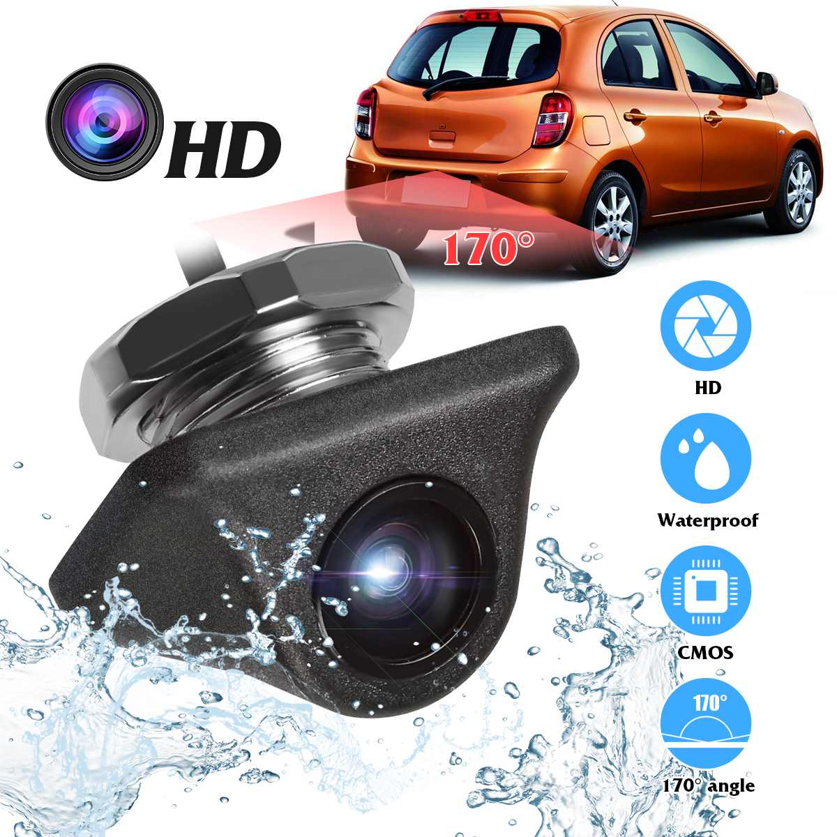 Universal HD CCD Car Rearview Camera Back Up 170 D... – Grandado