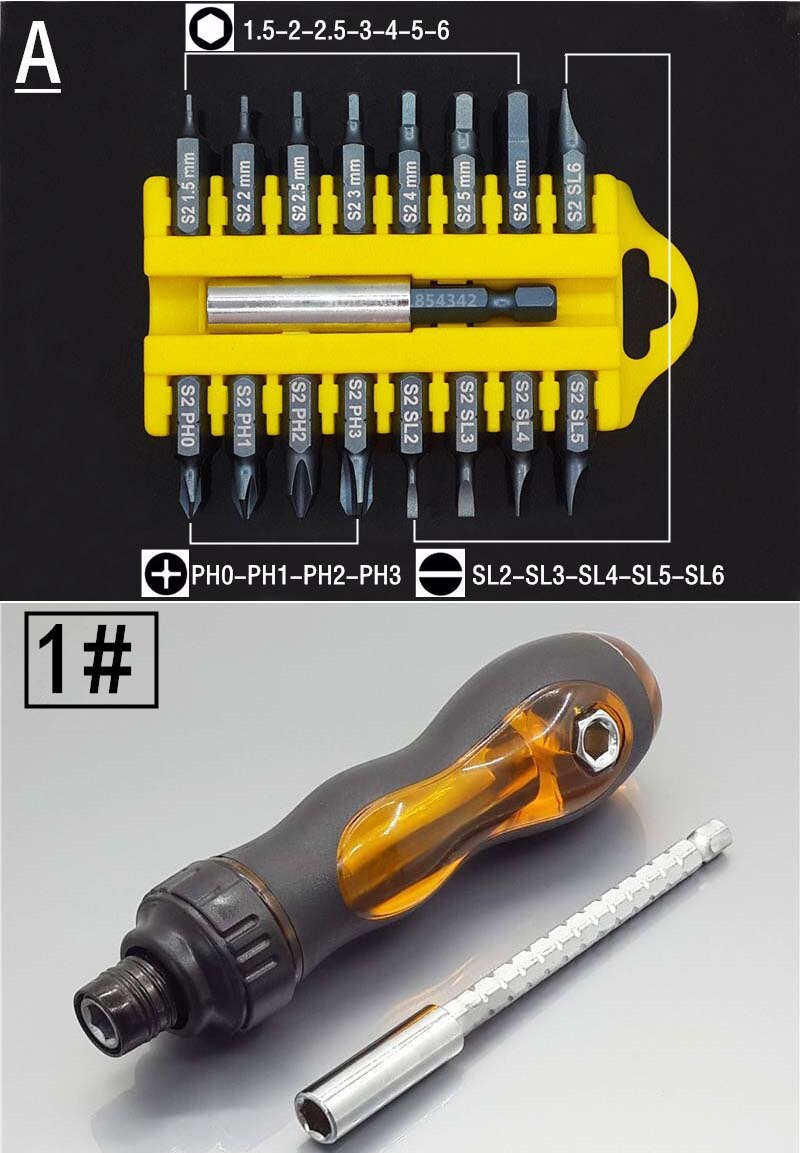 18 Pcs Beveiliging Sabotage Proof Torx Hex Ster Bi... – Grandado