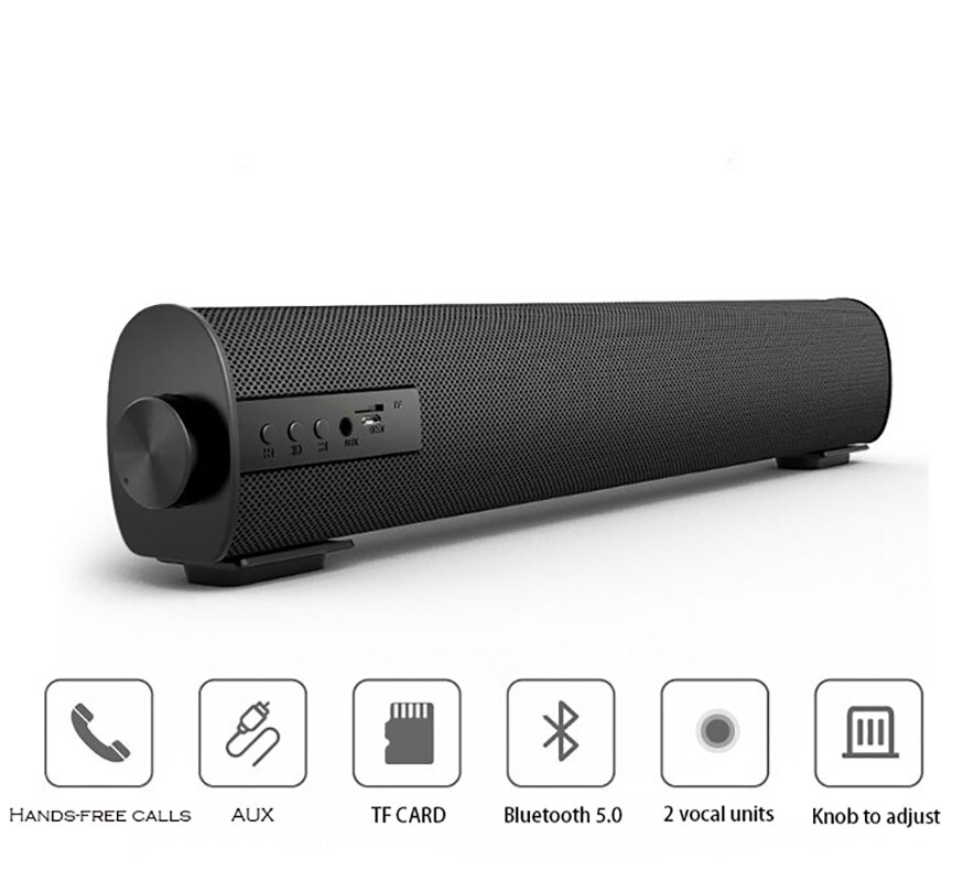 Drahtlose Bluetooth Sound Bar Wired und Wireless S... – Vicedeal