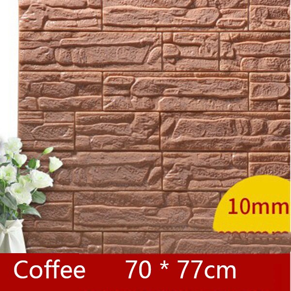 70*77Cm Diy 3D Baksteen Pe Schuim Behang Panelen K... – Grandado