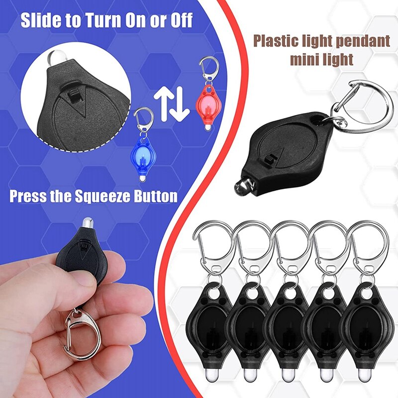 6 Pieces Deep Hole Markers, 6 Pieces Keychain Ligh... – Vicedeal