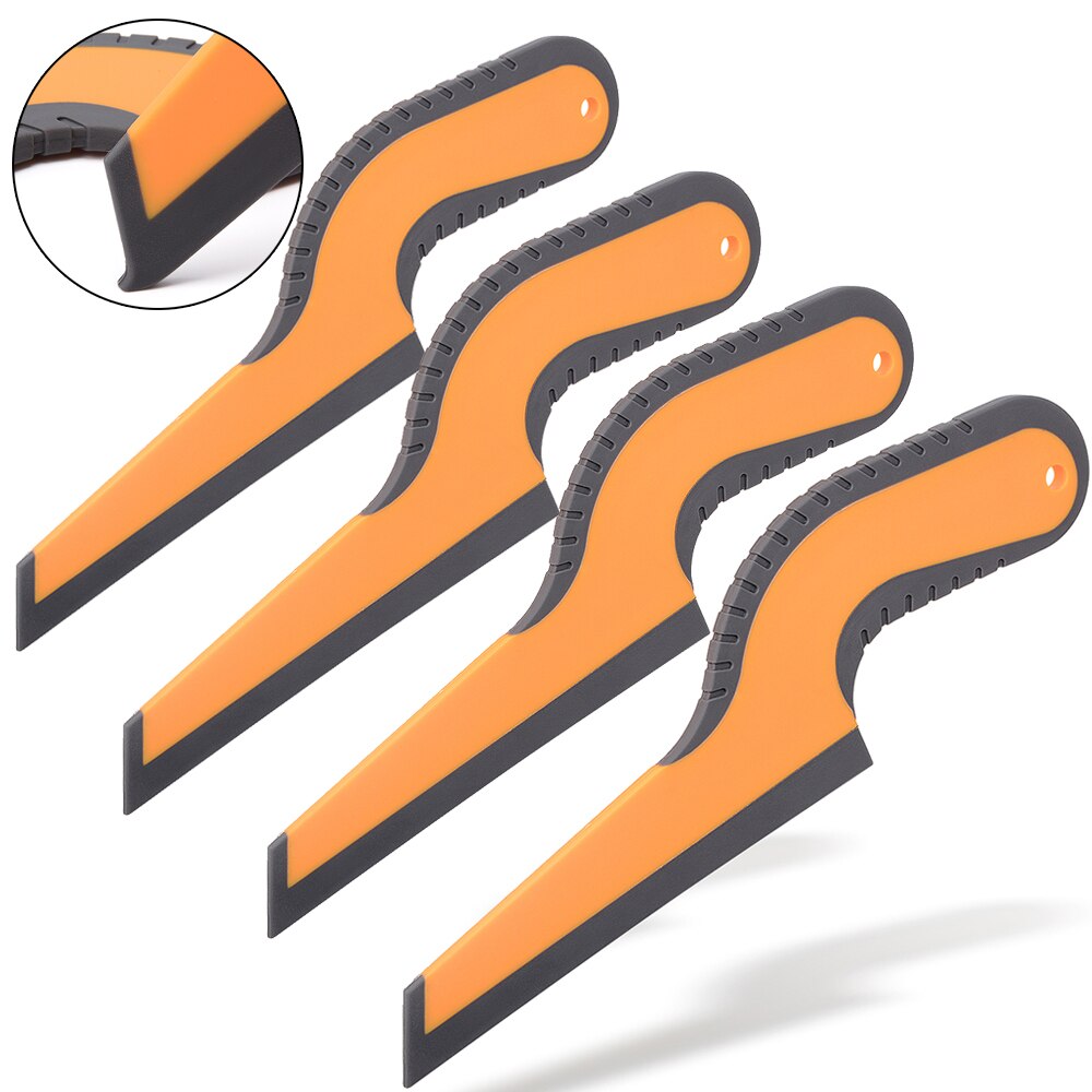 EHDIS 4pcs Car Wash Soft Rubber Blade Scraper Glas... – Grandado