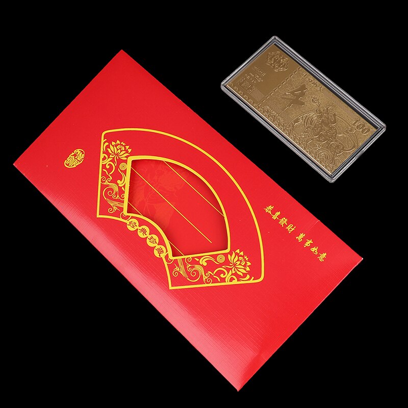 Year Gold Foil Commemorative Note Ox Commemorative... – Vicedeal