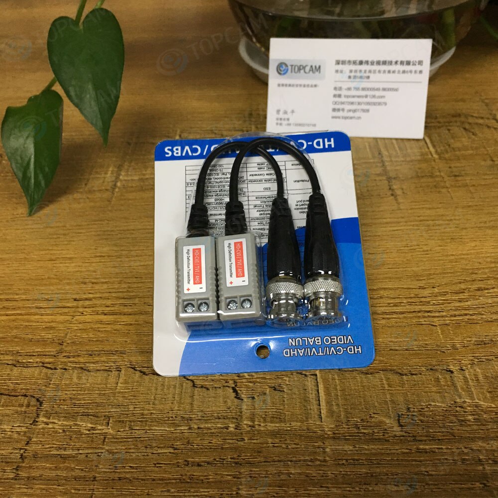 10 pair HD Video balun Transceiver BNC Connector C... – Grandado