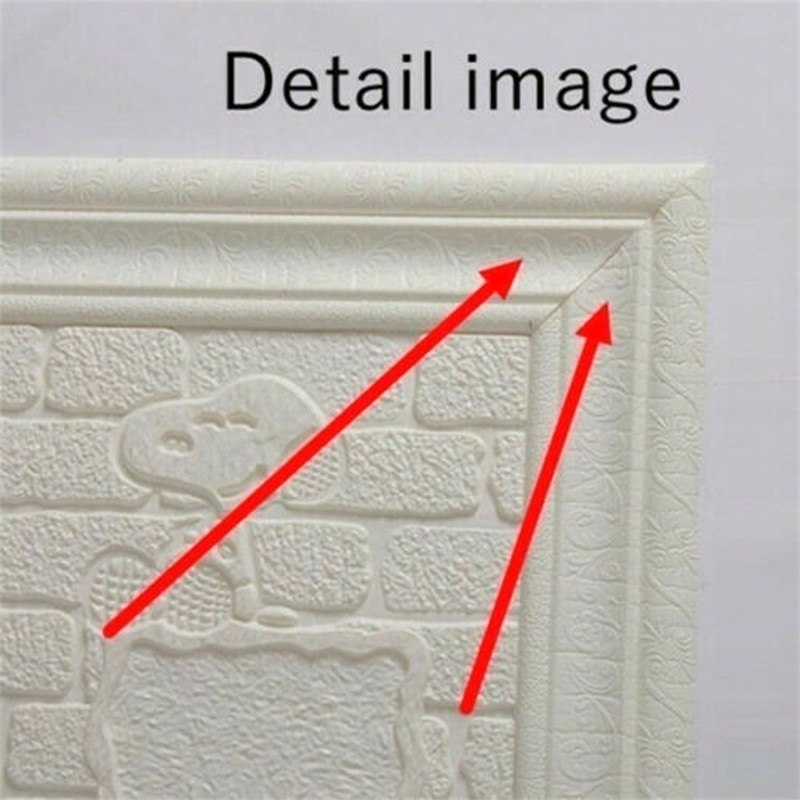 2.3M 3D Border Waterproof Wall Sticker Top Corner ... – Grandado