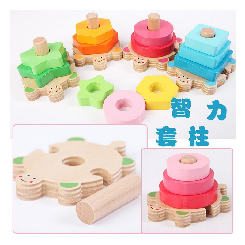 N142 genuine four pillar sets of baby geometric sh... – Grandado