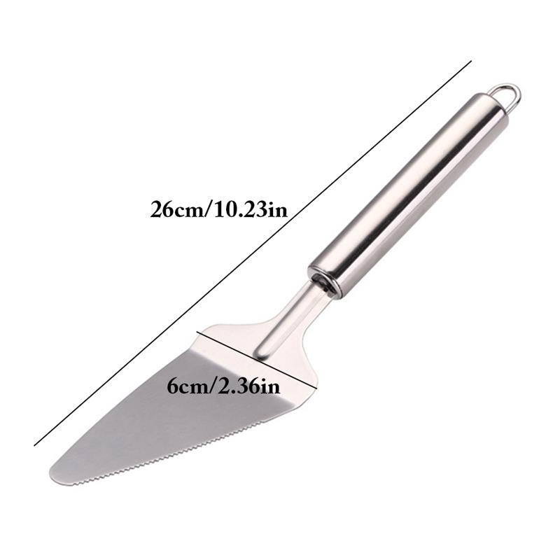 Rvs Pizza Server Pie Cutter Server Cake Server Voo... – Grandado