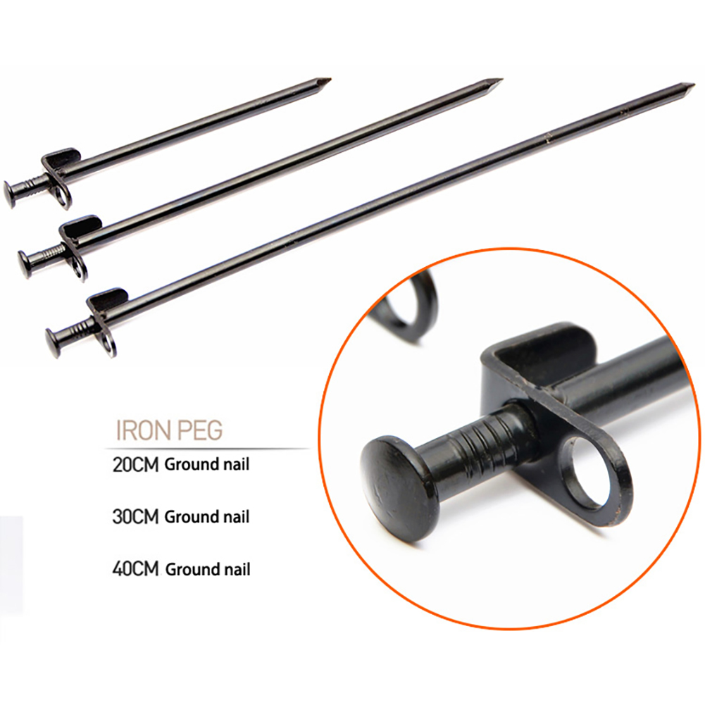 20cm / 30cm / 40cm Outdoor Tent Pegs mountaineerin... – Grandado