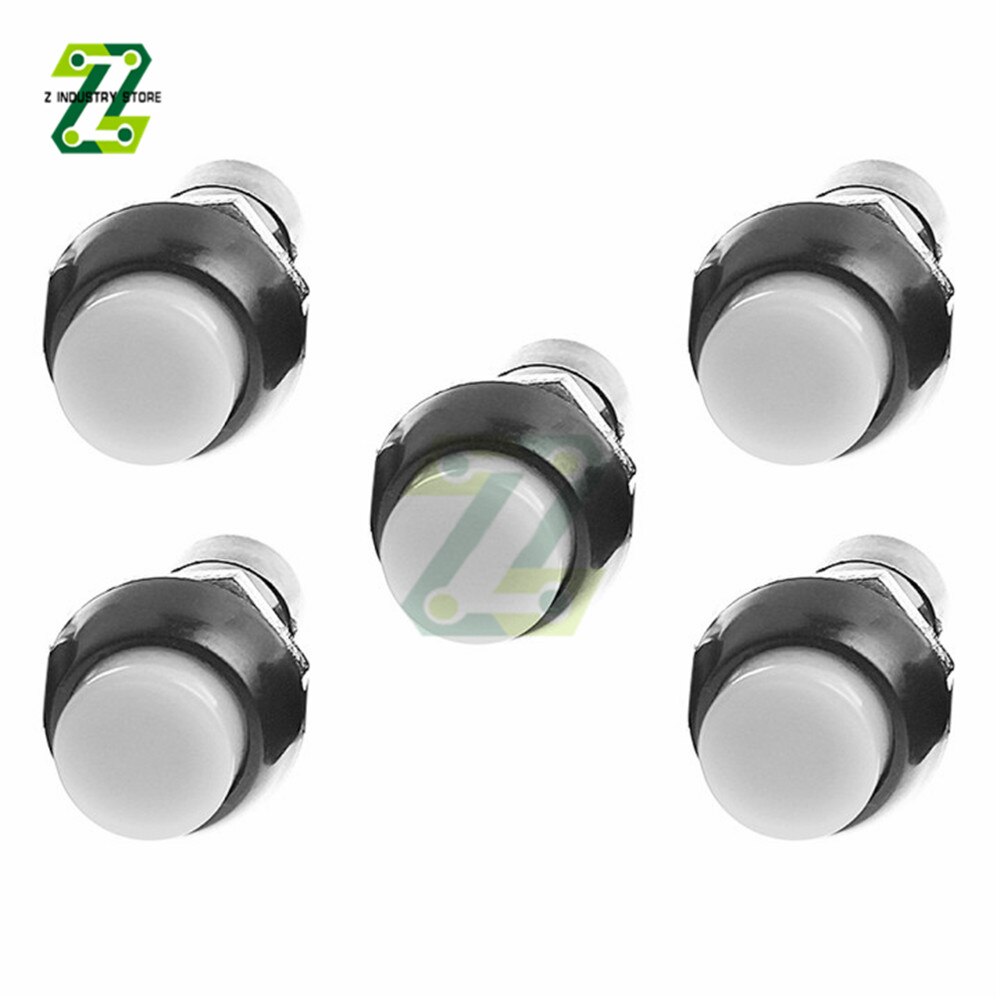 PBS-11B 12mm Momentary Latching Push Button Switch... – Grandado