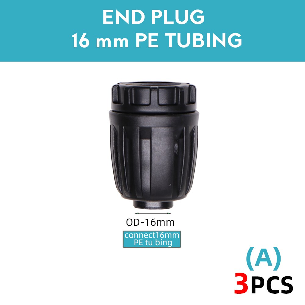 16mm PE Tubing Garden Water Connector to 8/11mm 4/... – Vicedeal