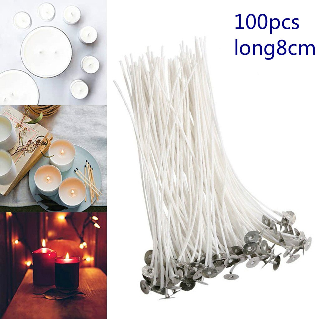 100Pcs 8cm-80mm Pre Waxed Candle Wicks With Sustai... – Vicedeal