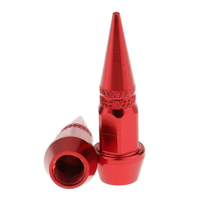 4 pcs Red Spike Wheel/Tire Valve Stem Car-Truck Ai... – Grandado