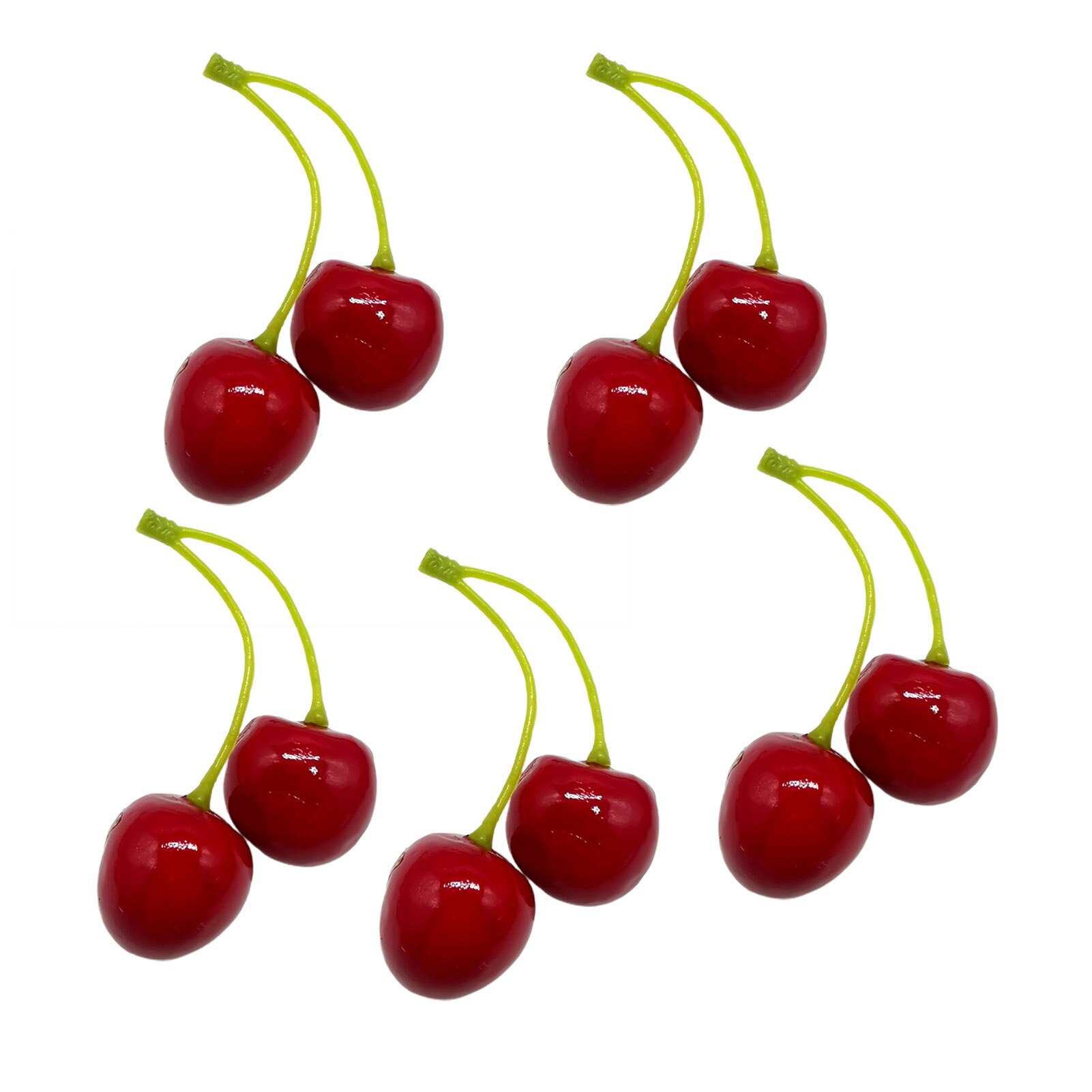 10Pcs Artificial Cherry Foam Simulation Mini 3D Mo... – Grandado