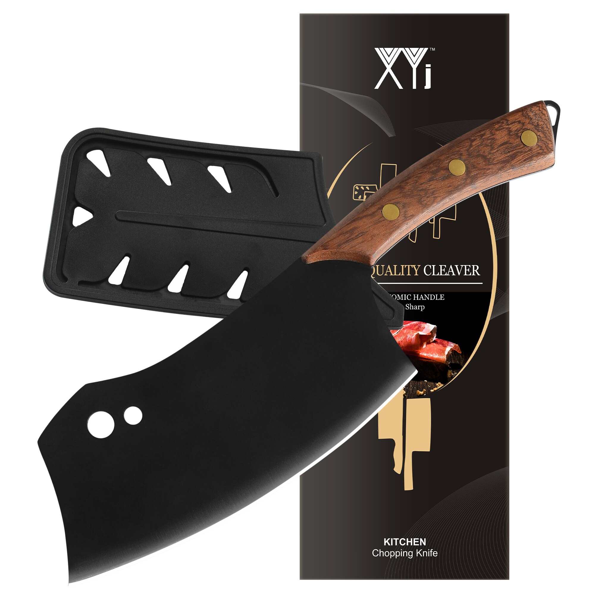 XYj Full Tang Cleaver Butcher Knife Stainless Stee... – Vicedeal