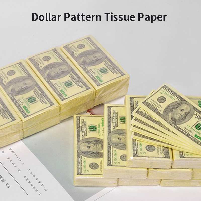 720 Vellen Grappige Dollar Tissue Papier Wegwerp H... – Vicedeal